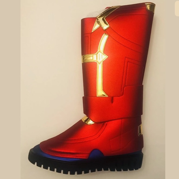Marvel | Shoes | Captain Marvel Mcu Diamond Cosplay Costume Boots ...